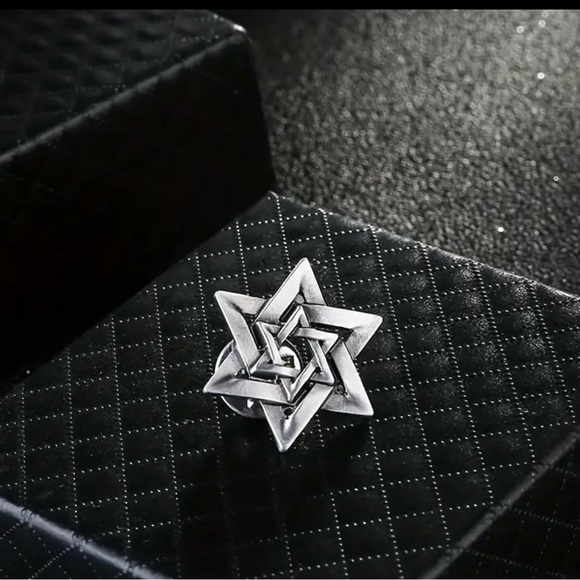 unbranded | Jewelry | Nwt Star Of David Pin Beautiful Design | Poshmark